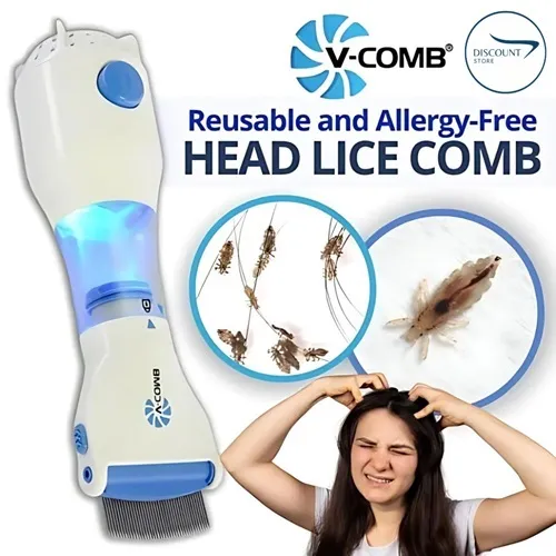 V-Comb Anti Lice Machine: Safe and Effective Lice Removal | Daraz.lk