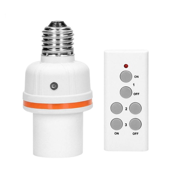 Wireless Remote Control Bulb Holder – E27 Screw Type | Daraz.lk