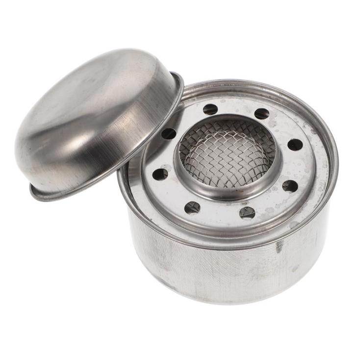 1 Set Hot Pot Burner Stove Wick Stainless Steel Fuel Holder Fuel Pot ...
