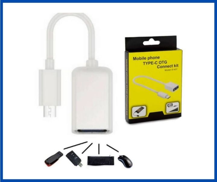 Type-C OTG Connect Kit Cable for Android, Mobile Phone Type-C Connect ...