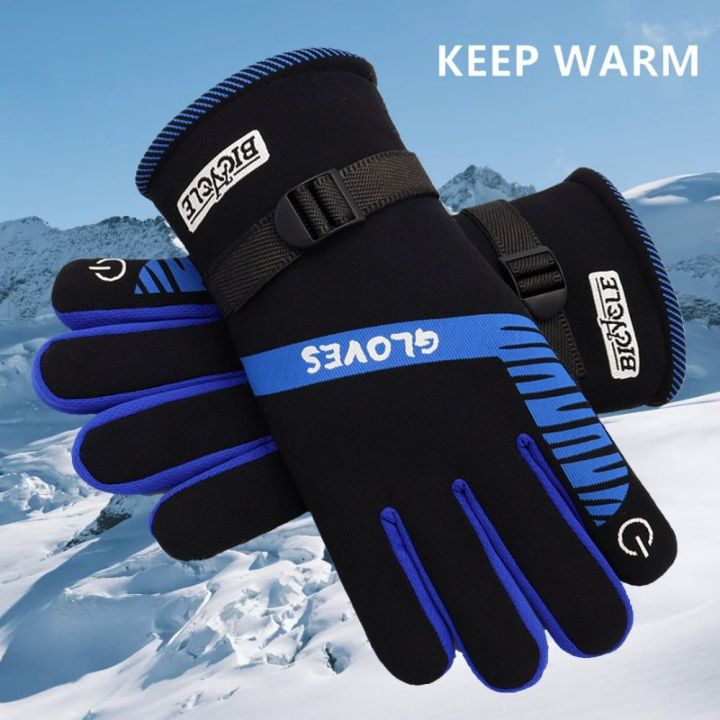 Gift Warm Winter Gloves Ultralight Touchscreen Sports Mittens Thicken ...