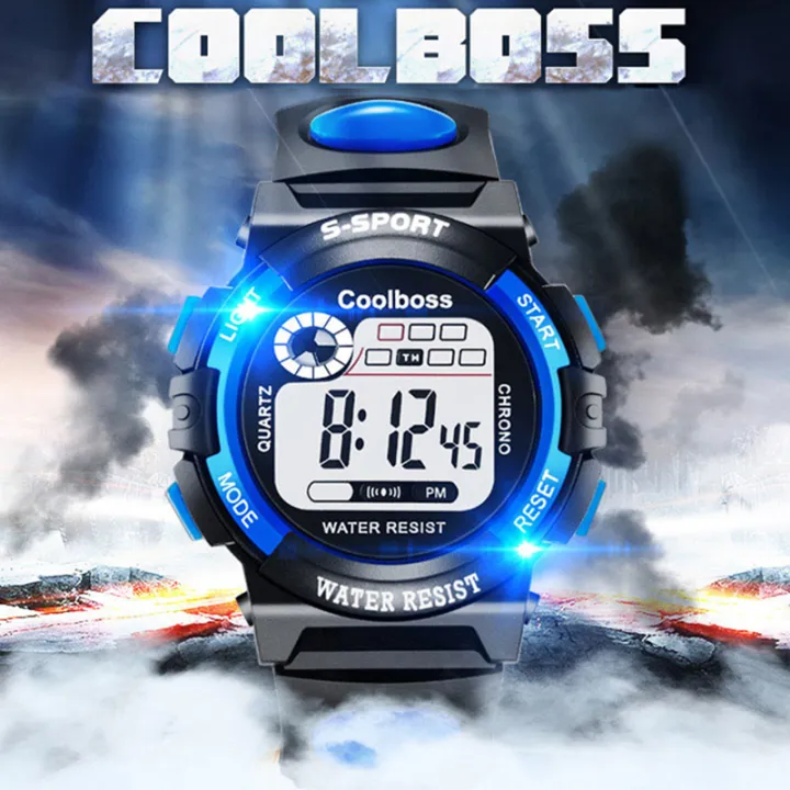 COOBOS Sports Kids Watches Waterproof LED Digital Watch for Children ...