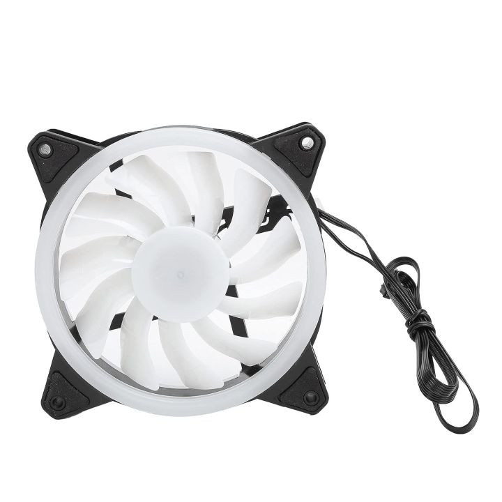 Computer Chassis Cooling Fan, 6‑Pin 120mm Dual RGB Case Fans | Daraz.lk