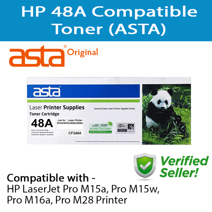 HP 48A Black LaserJet Compatible Toner Cartridge (ASTA) | Daraz.lk