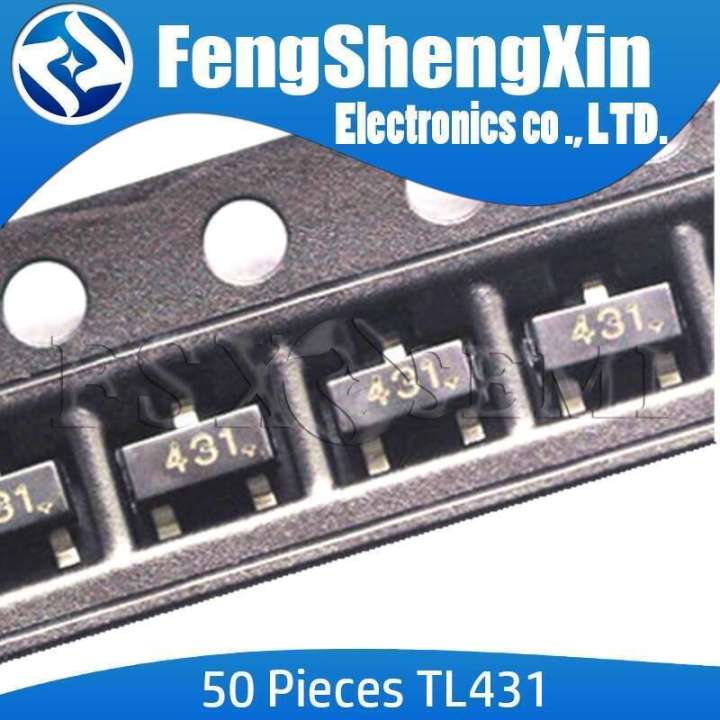 50pcs/lot New TL431 TL431A SOT-23 431 SOT SMD new voltage regulator IC ...