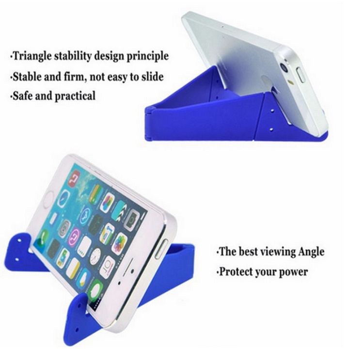 V Shaped Universal Foldable Mobile Cell Phone Stand Holder{HDZ} | Daraz.lk