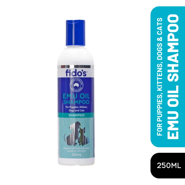 Fidos Emu Oil Shampoo (for puppies, Kittens, Dogs & Cats) 250mL | Daraz.lk