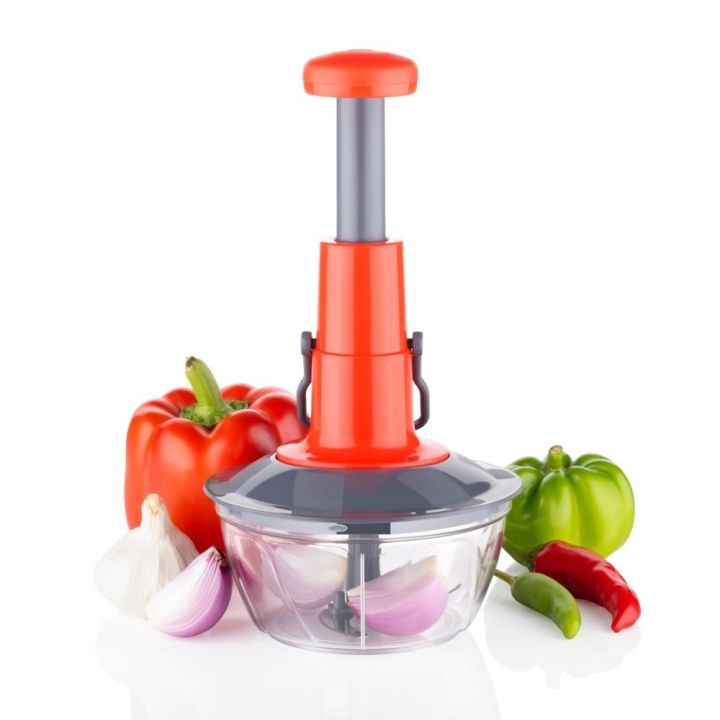 Easy Push Chopper 1100ml | Twister Push Chopper 2 in 1 | Vegetable and ...