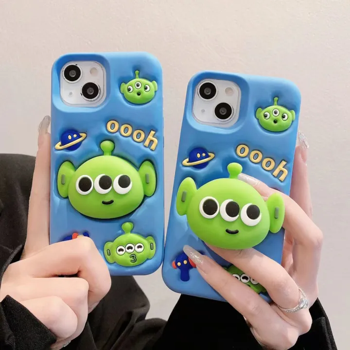 For iPhone 14 Pro 15 11 12 Pro 13 15 Pro Max 13Pro Oooh 3D Green ...