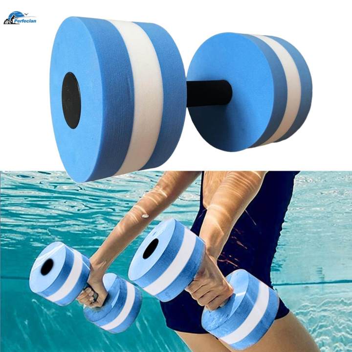 Aquatic Dumbbell Bar Adults Aquatic Weights EVA Floating Dumbbells ...