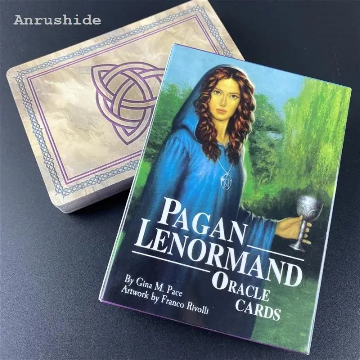 Anrushide Pagan Lenormand Oracle Cards Full English Classic Board Games ...