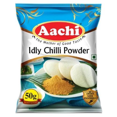 Aachi Idly Chilli Powder 50g - 1 Packet | South Indian Spice Mix | Idly ...