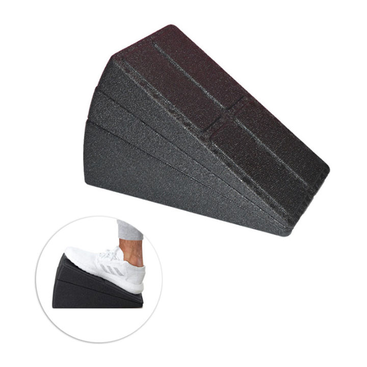 Yoga Wedge Squat Wedge Adjustable Non-Slip Slant Board Extender Foot ...