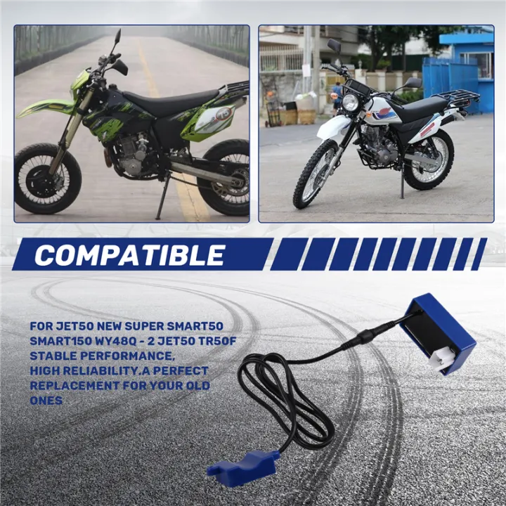 Motorcycle-Ignition 5 Pin AC Racing Digital Adjustable CDI Box | Daraz.lk