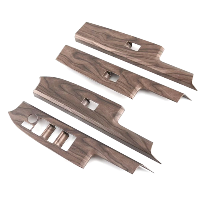 Car Window Glass Lift Button Switch Cover Trim Door Armrest Panel for ...