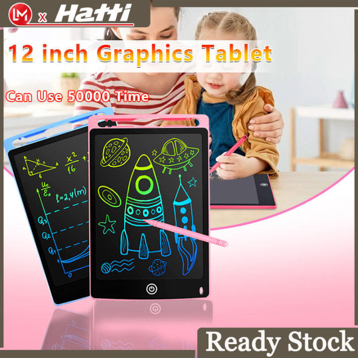 12 inch Graphics Tablet Drawing Tablet LCD Writing Tablet Drawing Multi ...