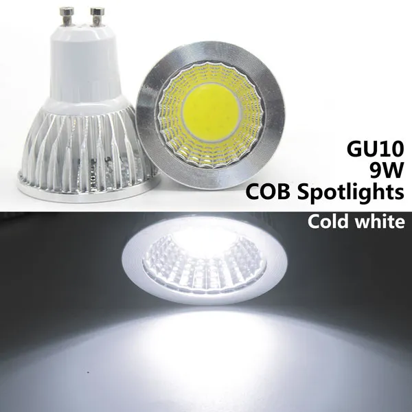 【TopazTrove】E27 E14 GU10 LED RGB Bulb lamp AC110V 220V 9W LED RGB Spot ...