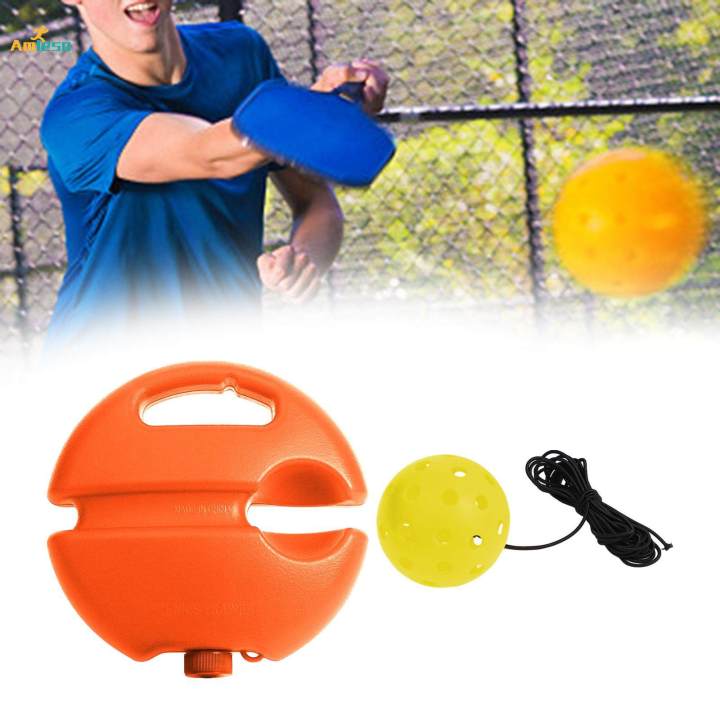 Pickleball Trainer with 40 Holes Pickleball Ball Pickleball Solo ...