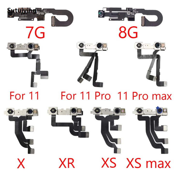 Sutuiying Small Front Camera For iPhone 7 8 Plus X XR XS Max 11 Pro max ...