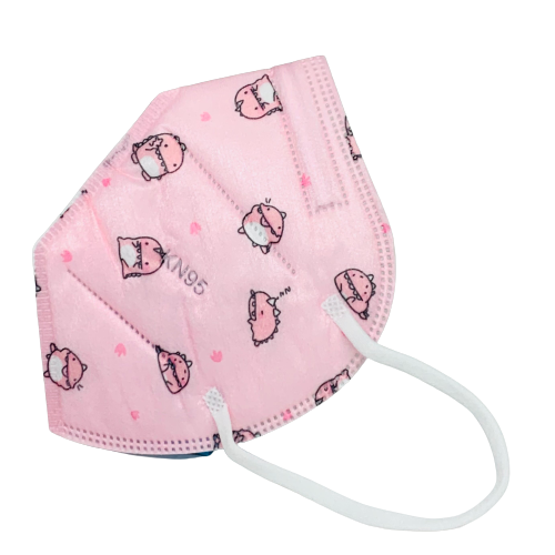 HANMA KN95 MASK KIDS - PINK DINO | Daraz.lk