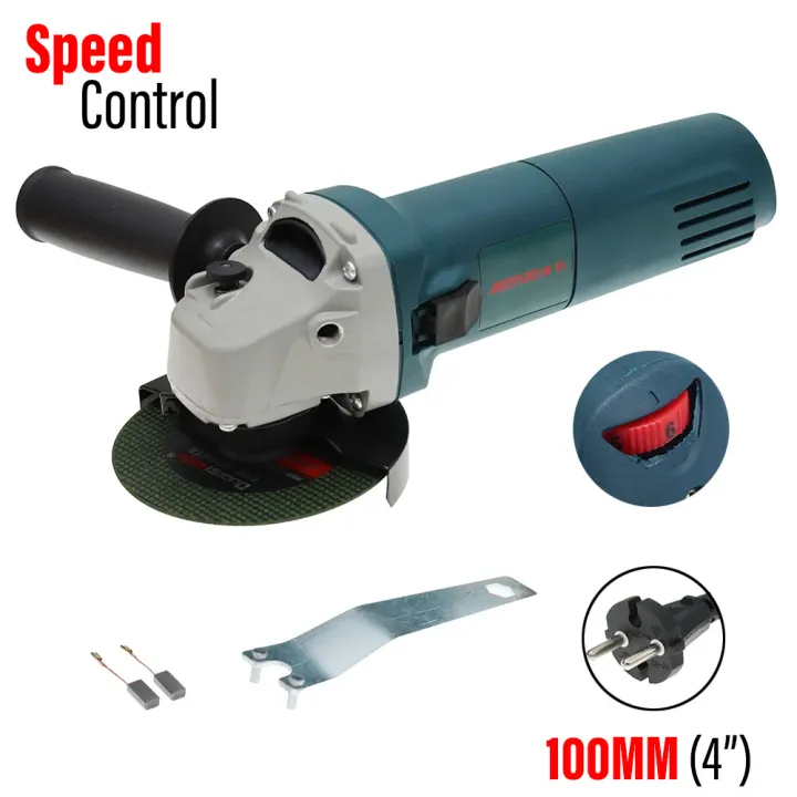 Angle Grinder 4" (100MM) Speed Control 980W Variable Speed (4000Rpm ...