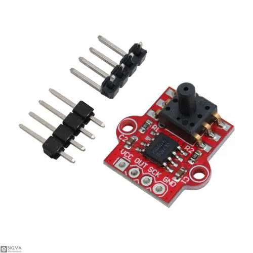 HX710B 0-40KPa Pressure Sensor Module Connect 2.5mm Soft Tube Digital ...