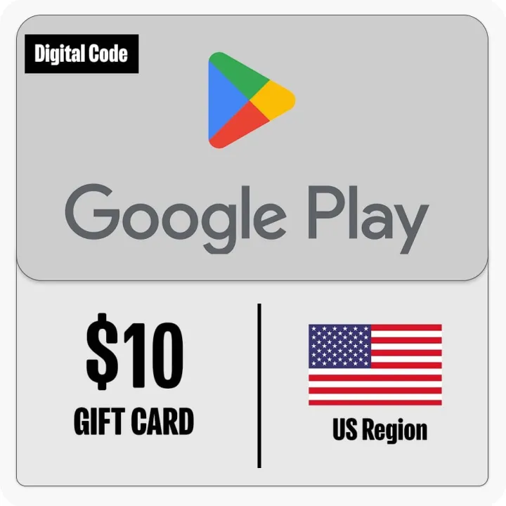 Google Play Gift Card 10 USD - US Region | Daraz.lk