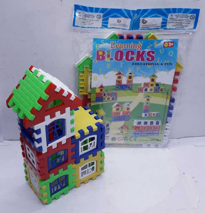 Self-Locking Bricks Kids Learning Blocks for Education and Fun | Daraz.lk