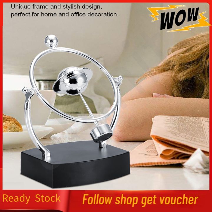 【HOT SALE Creative Revolving Gadget Perpetual Motion Desk Office Decor ...