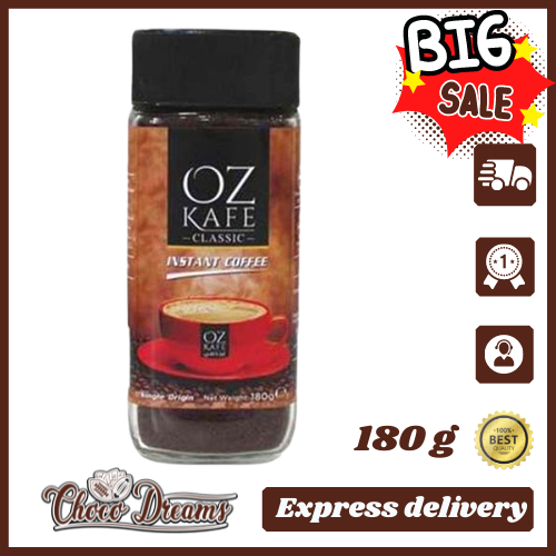 OZ Kafe Classic Instant Coffee 180g | Daraz.lk