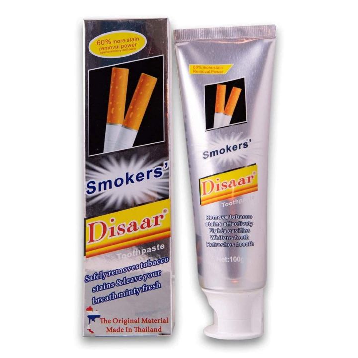 Disaar Original (dstp) Toothpaste Smokers Stain Removal Gums Bleeding ...