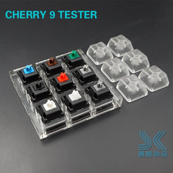 Switch Tester Cherry Kailh Switches Keyboard Tester Kit Clear Keycaps ...
