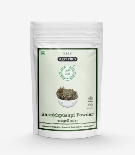 Agri Club Shankhapushpi Powder 400 g, Convolvulus Pluricalis ...