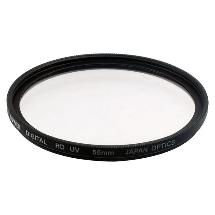Shutter Point Camera Hd Uv Filter 55Mm - Black | Daraz.lk