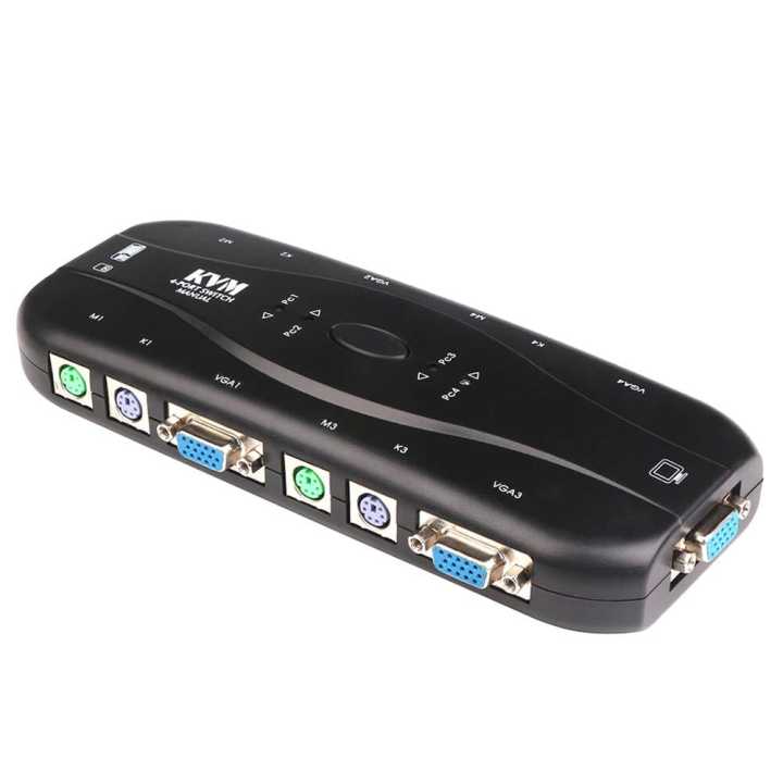 4 Port Ps/2 Manual K.V.M. Switch (Kvm-K04 S | Daraz.lk