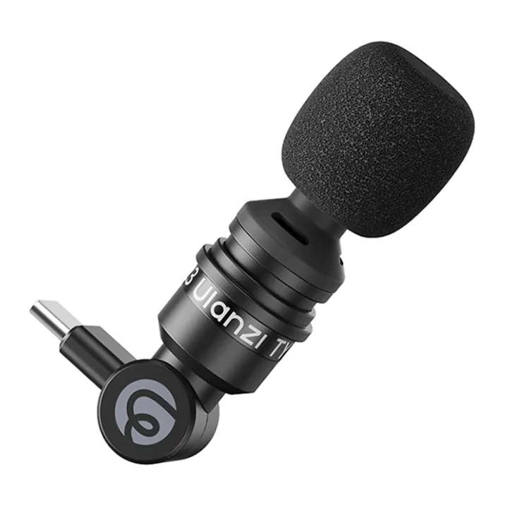 AM23 Type-C Mini Microphone 360° Pickup Microphone Angle Adjustable Mic ...