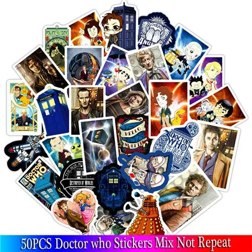 【Hannah Martin Official Store】2019 Doctor Who tardis Stickers Sets ...
