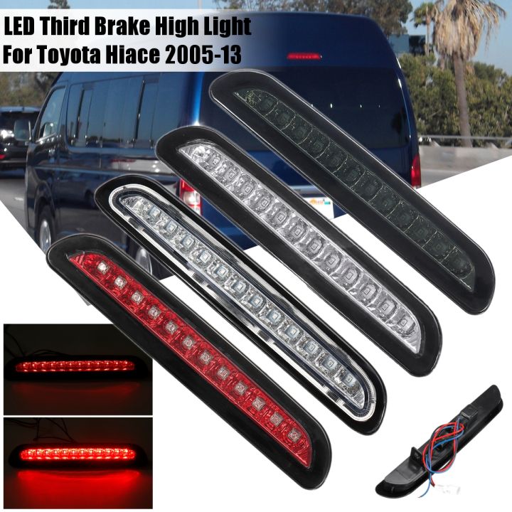 Rear LED Third Brake High Mount Stop Light For Toyota Hiace 2005-2013 ...