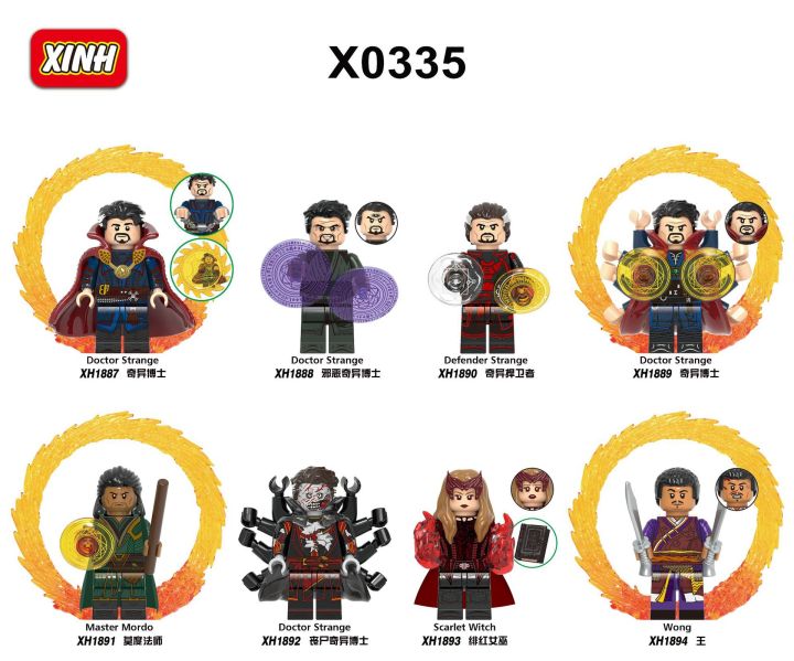Single Sale Marvel Doctor Strange Figures Building Brocks Defender ...