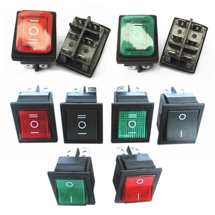 Electrical Equipment 16A 250V with Light Self-locking/Latching Switches ...