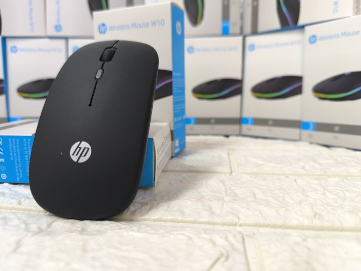 HP W10 Mouse/Rechargeable Mouse/Bluetooth+Wireless Mouse/Rechargeable ...