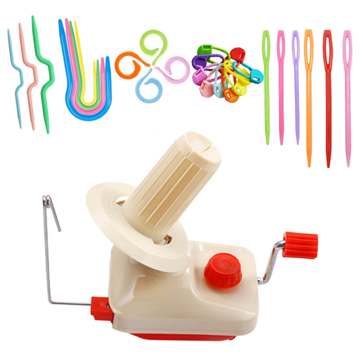 Winding Machine Knitting Machine Handheld Yarn Winder Fiber String Line ...