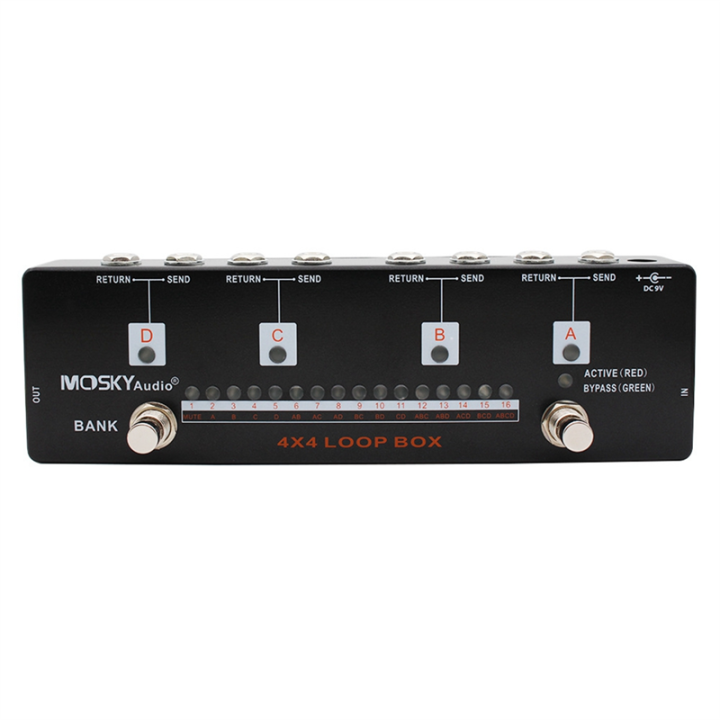 Guitar Effects Pedal for Electric Guitar& Featuring LOOP BOX 16 ...