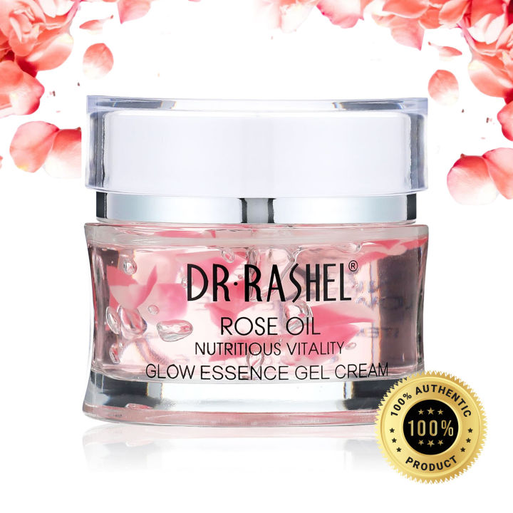 Dr Rashel Rose Oil Nutritious Vitality Glow Essence Gel Cream 50g ...