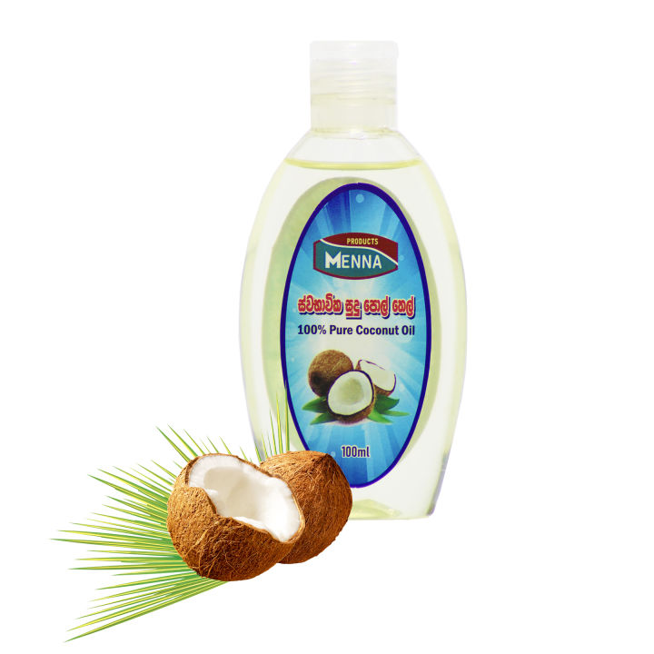 Menna Products Cold-Pressed Virgin Coconut Oil | Daraz.lk