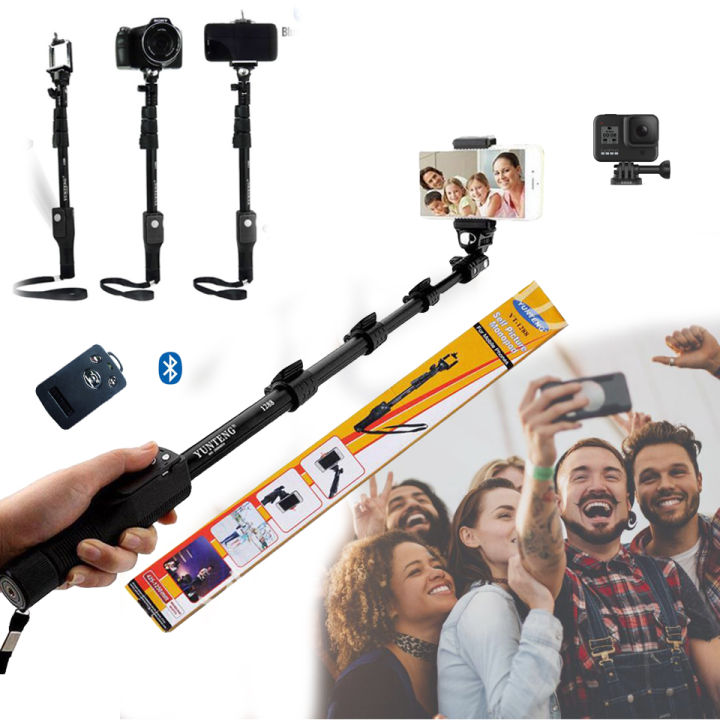 Yunteng Bluetooth Selfie Stick Mono pod with remote controller | Daraz.lk