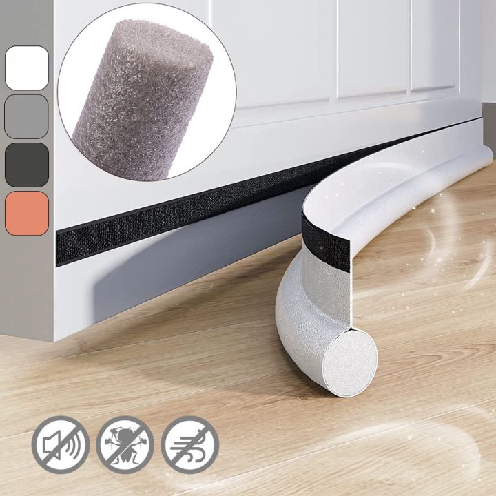 Flexible Door Bottom Sealing Strip Soundproofing Foam Sponge Strip One ...