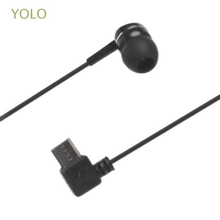 YOLO Single Side Headset Stereo Headphone Auxiliary Earphone Universal ...