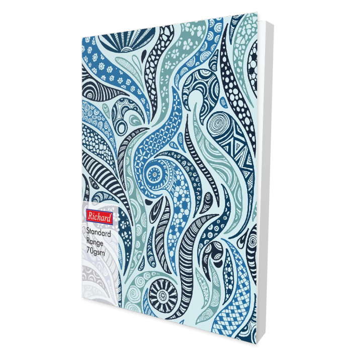 Richard B5 Exercise Book - 120pgs - Square Rule | Daraz.lk