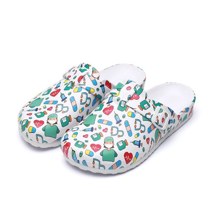 【IKE】 Surgical medical slipper women doctor EVA non-slip nurse clogs ...